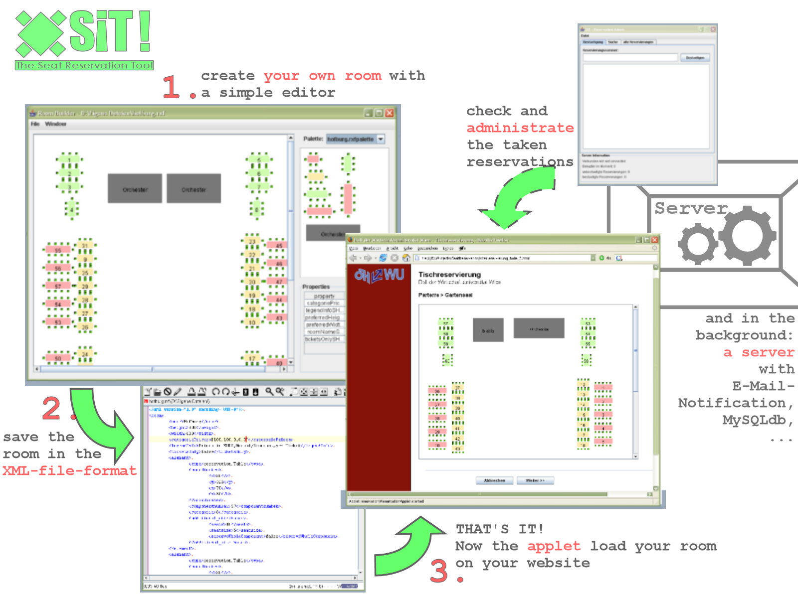 SIT - The Seat Reservation Tool